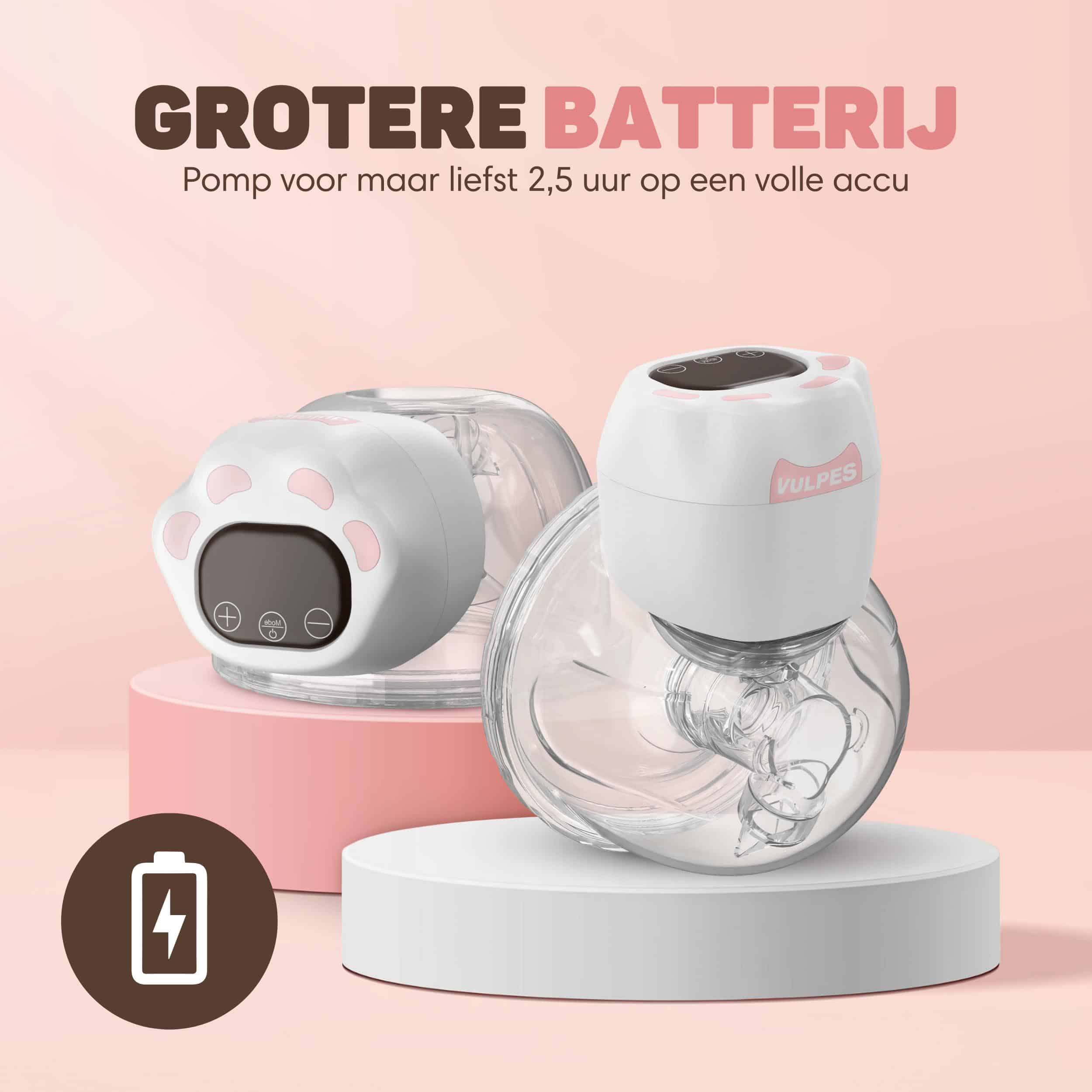 Elektrische Draadloze Borstkolf - 2 stuks - Vulpes Goods