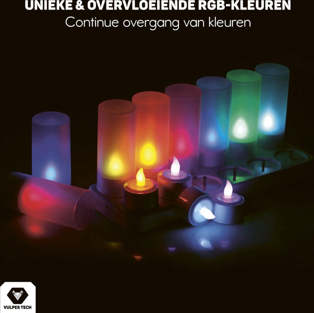 LED Kaarsen Oplaadbaar - Vulpes Goods