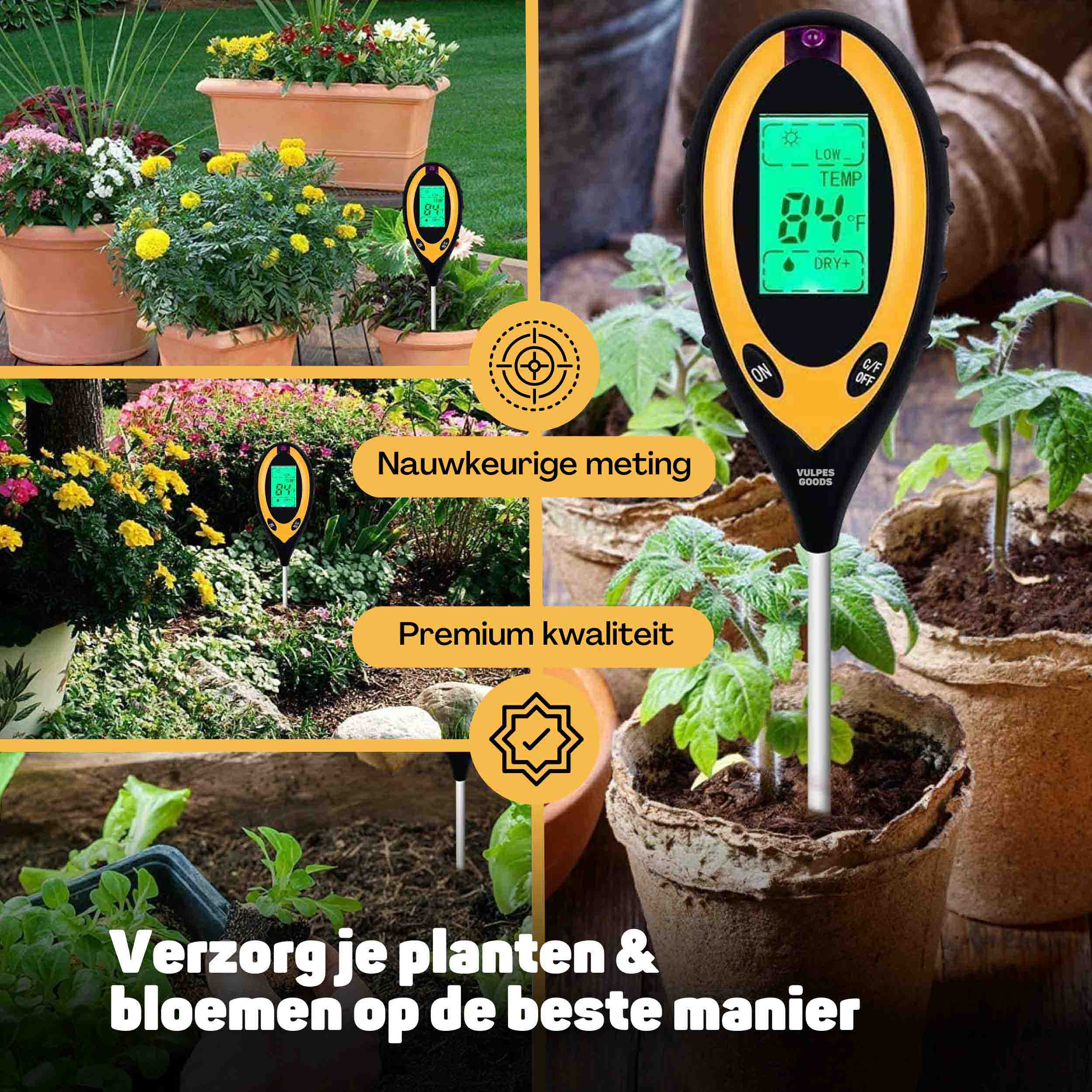 Vochtmeter Bodem Planten - Vulpes Goods