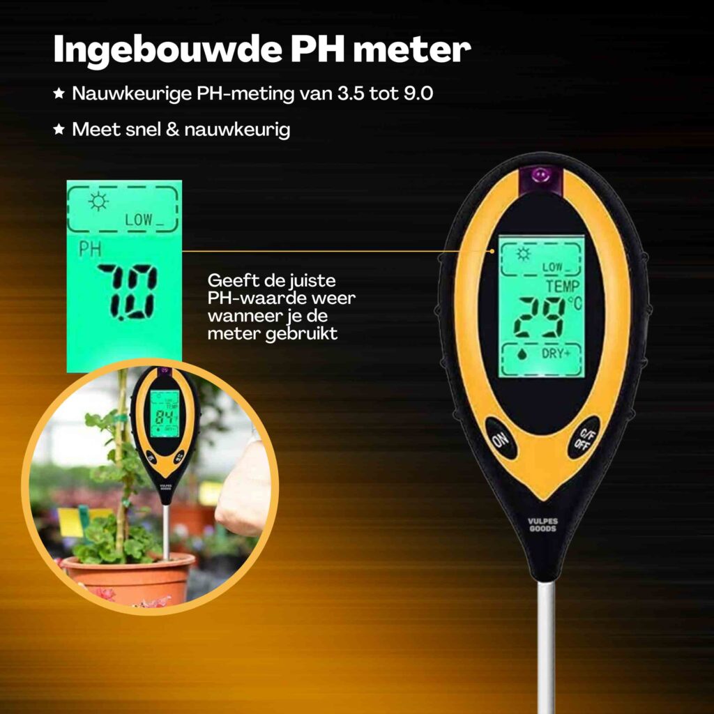 Vochtmeter Bodem Planten - Vulpes Goods