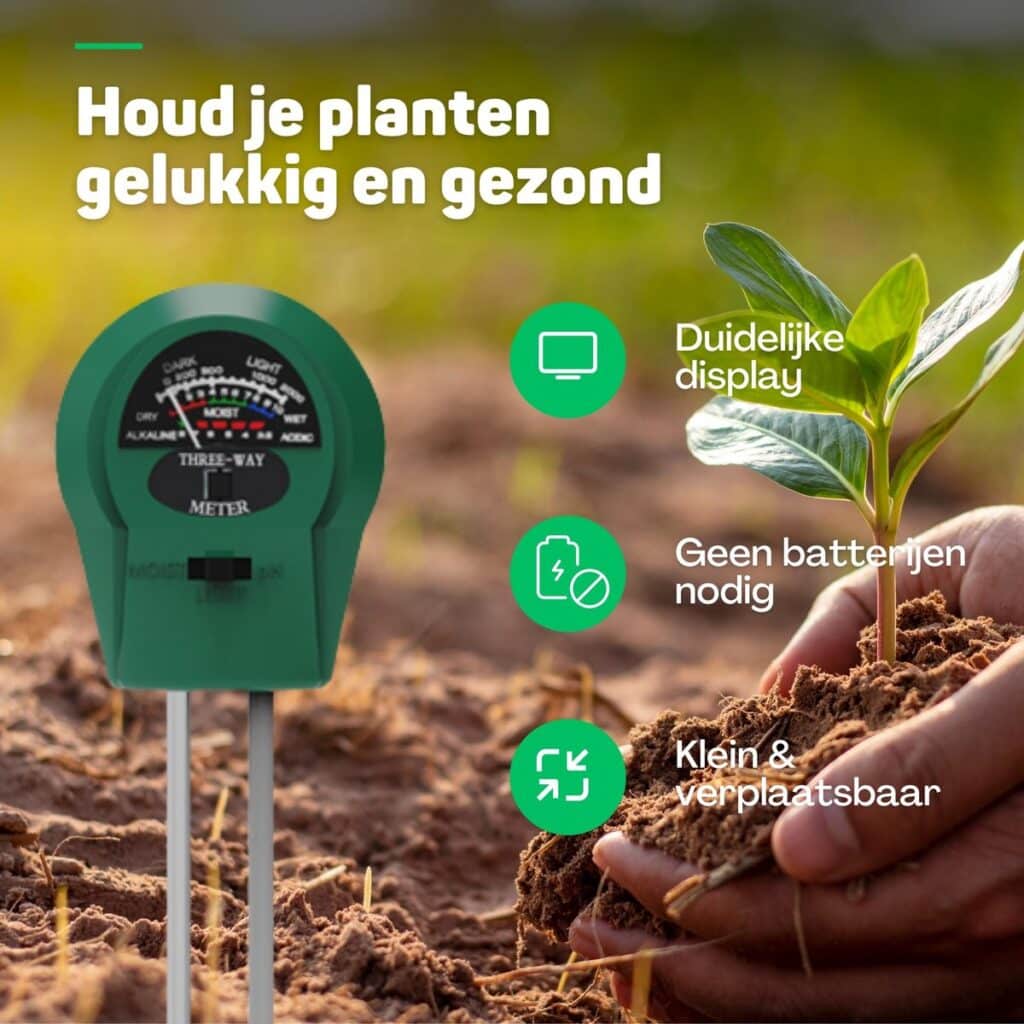 Vochtmeter Bodem Planten PRO - Vulpes Goods
