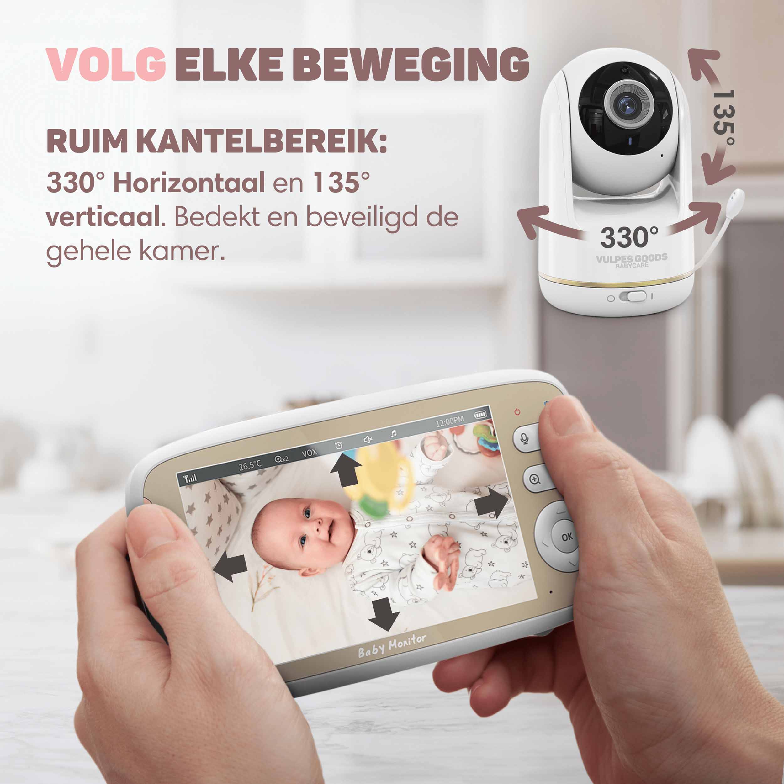 Babyfoon met Camera - Vulpes Goods