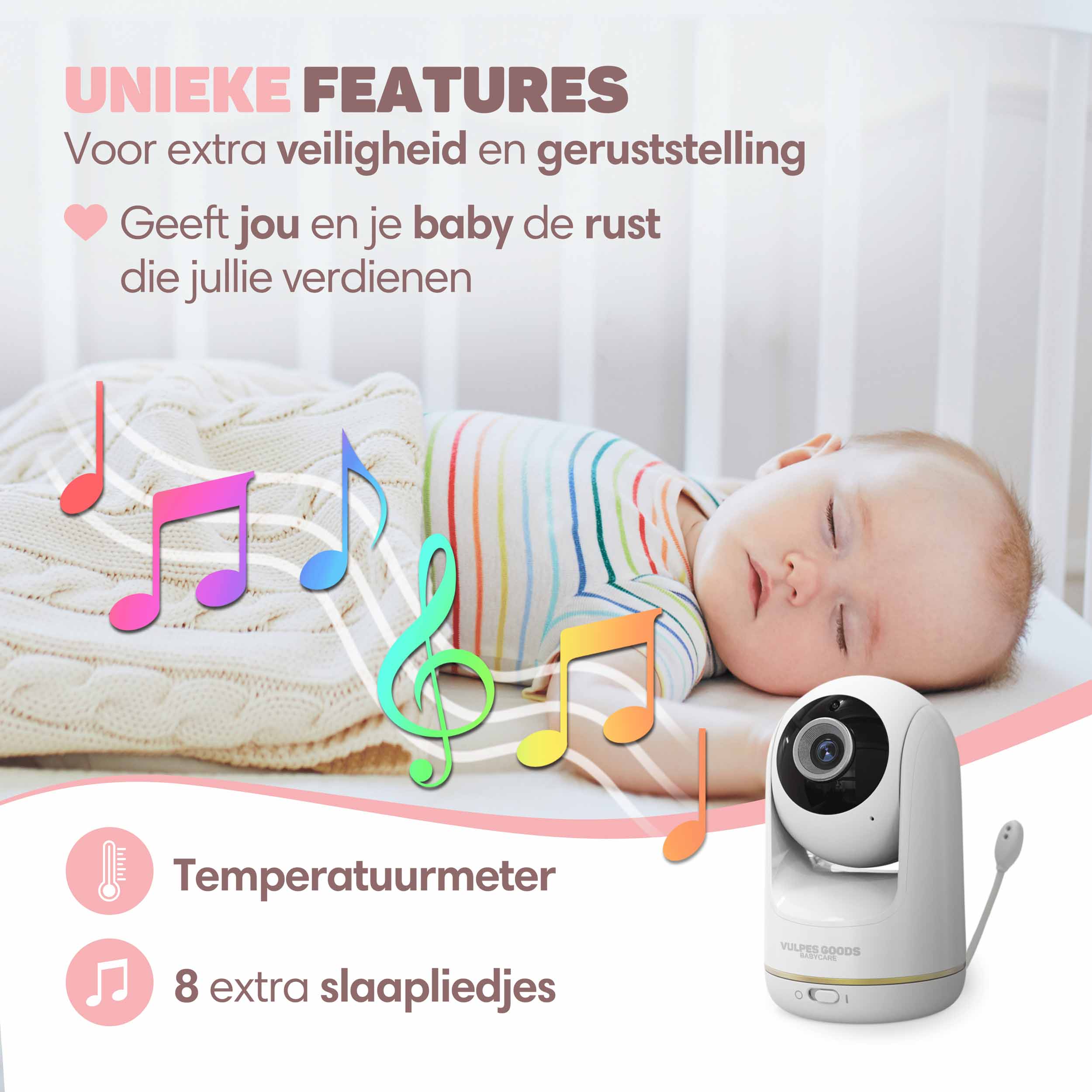 Babyfoon met Camera - Vulpes Goods