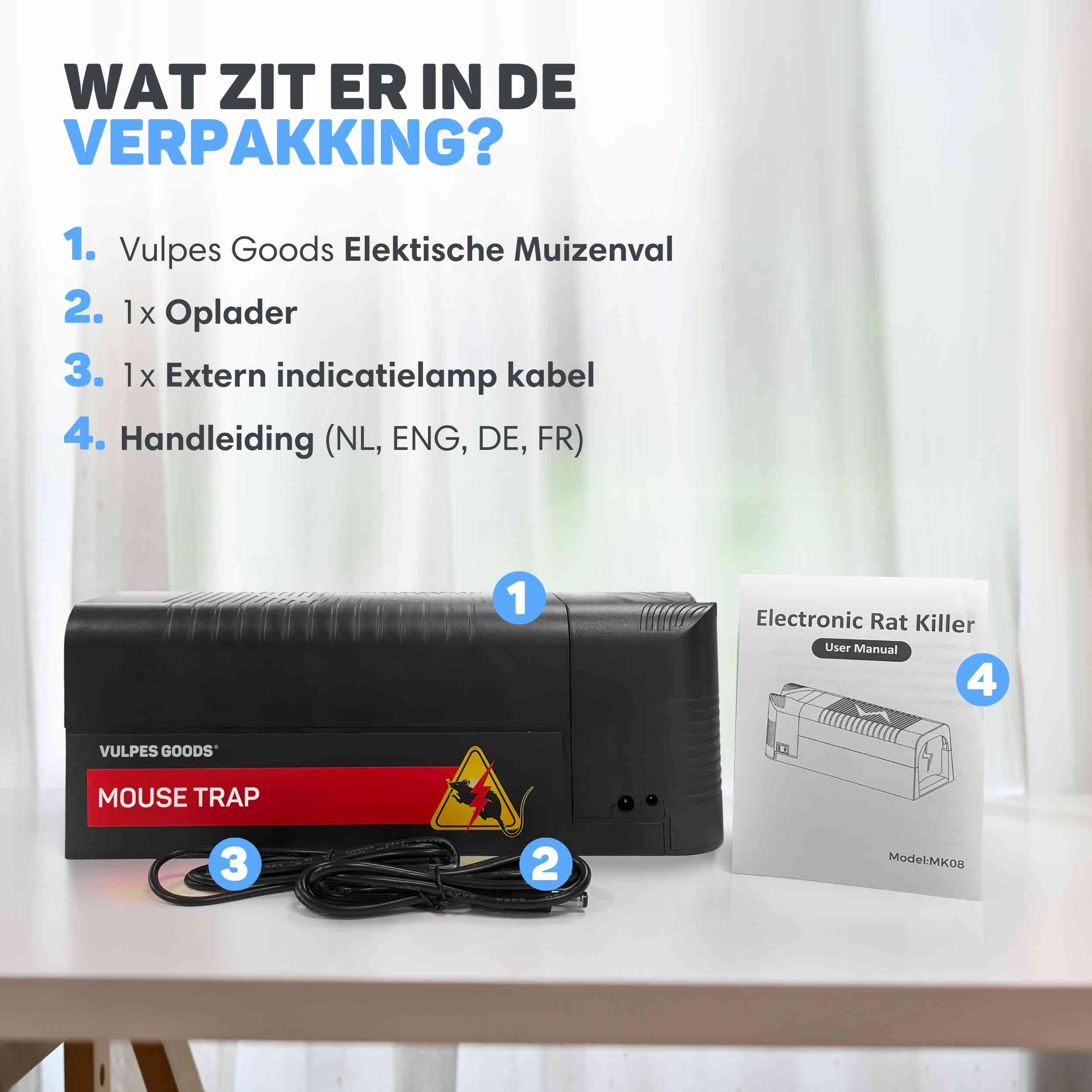 Elektrische Muizenval - Vulpes Goods